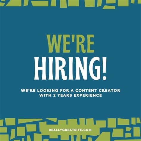 Free Customizable Linkedin Hiring Post Templates Canva