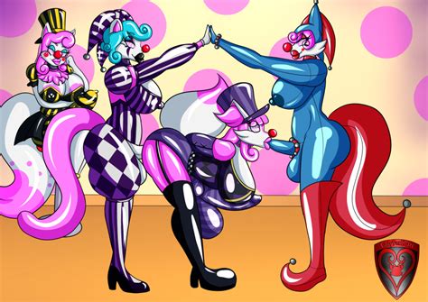 Rule 34 Absurd Res Anthro Braixen Bulge Canid Canine Clown