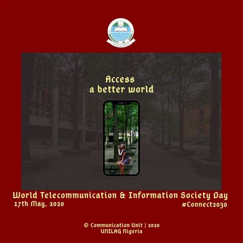 University Of Lagos On Linkedin Wtisd Wtisd Connect2030 Unilagnigeria Wtisd