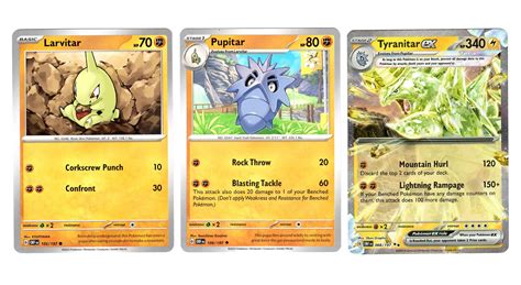 Tyranitar Ex Card
