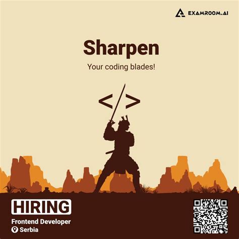 Examroomai® On Linkedin Hiring Frontenddeveloper Techjobs Serbia