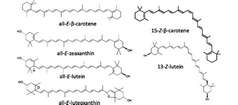 Stereochemical Structure Of Identified Carotenoids Purified From Leaves Download Scientific