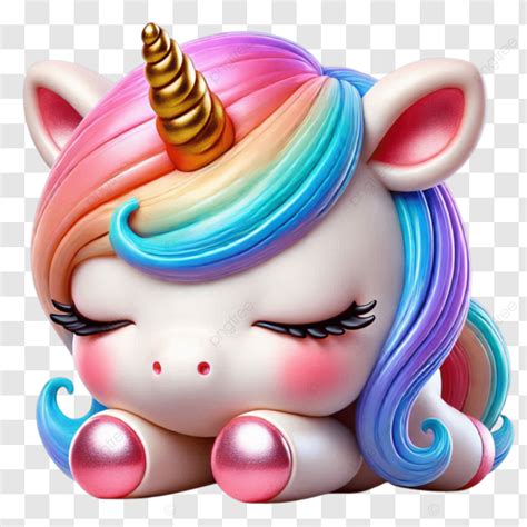 A Colorful Cute Unicorn No Background 2 A Colorful Cute Unicorn No