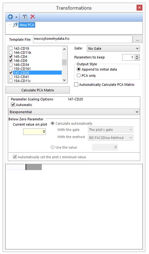 定义一个PCA 主成分分析 转换教程