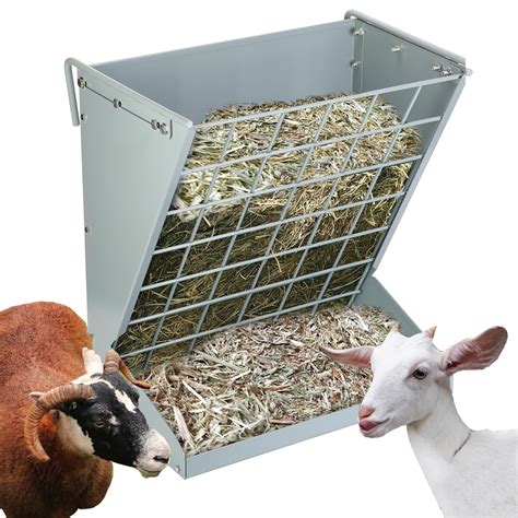 Cattle Feed Bunk With Hay Racks Industrias America 24 82r Hay Feeder
