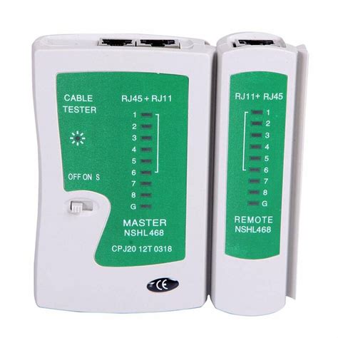 전문 네트워크 케이블 테스터 Rj45 Rj11 Utp Lan 케이블 테스터 네트워킹 도구 핸드 헬드 와이어 전화선 감지기 네트워킹