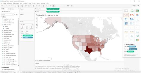 Tableau Map مستقل