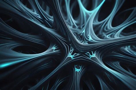 Premium Ai Image Neural Fractal Symphony Mesmerizing Patterns For