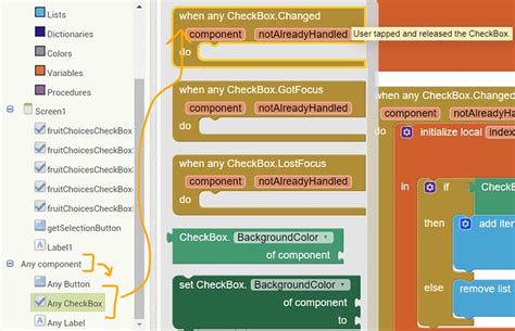 Saving A Checkbox Mit App Inventor Help Mit App Inventor Community