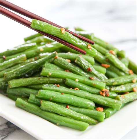 Chinese Style Garlic Green Beans Kirbies Cravings