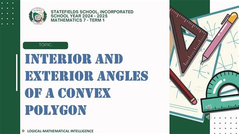 Interior And Exterior Angle Measures Of A Convex Polygons Youtube Interior And Exterior Angle Measures Of A Convex Polygons Youtube