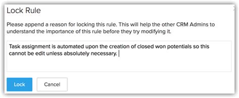 overview instructions on configuring zoho crm workflow rules