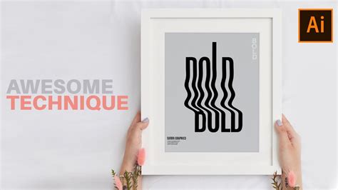 Typography Poster Design Tutorial