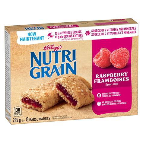 Nutri Grain Raspberry Cereal Bars Kellogg S Canada