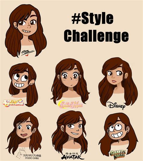 Estilos De Dibujos Mi Favorito Es El De Avatar Art Style Challenge