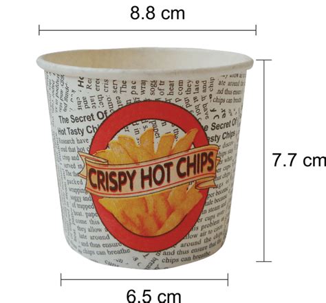 Chip Cup Toko Plastik Jual Packaging Kemasan Makanan Minuman Ukm Unik