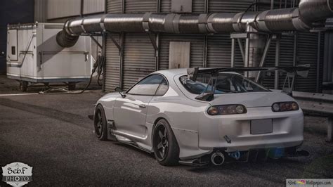 Gris Toyota Supra Mk4 4k Descarga De Fondo De Pantalla