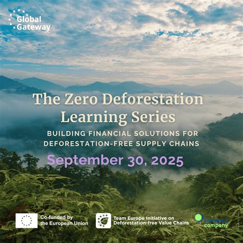 Building Financial Solutions For Deforestation Free Supply Chains