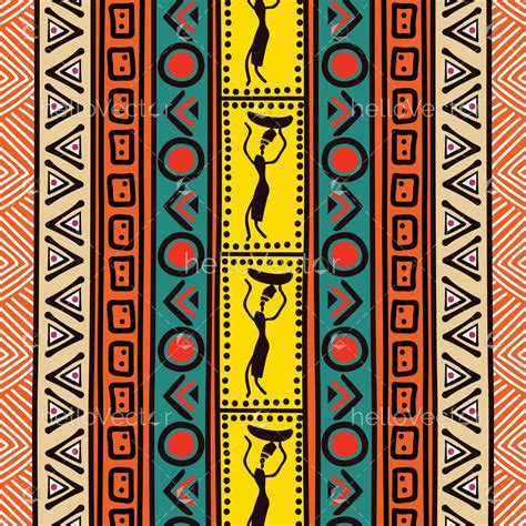 African Seamless Pattern Vector Download Graphics And Vectors