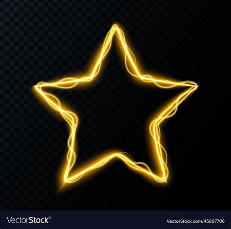 Lightning Frames Royalty Free Vector Image Vectorstock
