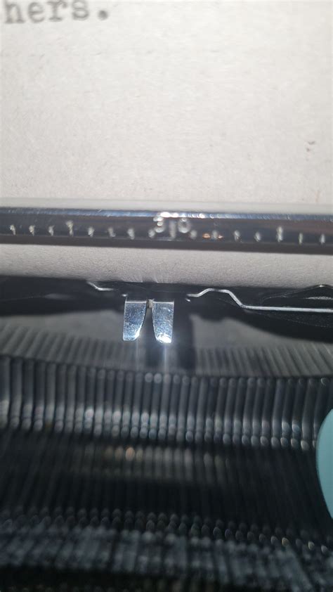 Smearing On Paper Ribbon Carrier Issue Rtypewriters