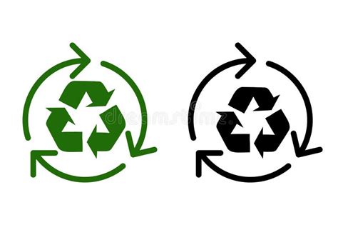 Recycle Icons Stock Illustration Illustration Of Environmental 382934821