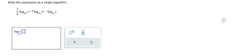 solved write the expression as a single