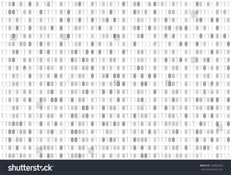 Binary Code Pattern Seamless Digital Technology Stock Vector Royalty Free 748905403 Shutterstock