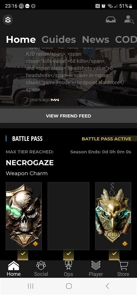 Hey Activision Did You Forget You Have A Companion App For Cod R Modernwarfareii