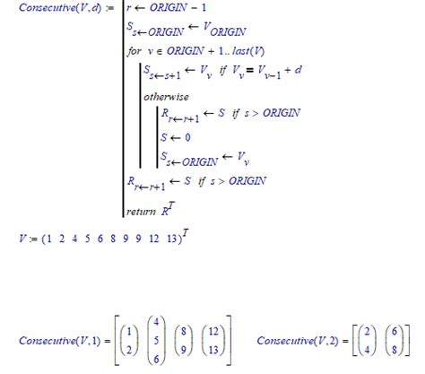 solved find consecutive values in a matrix ptc community