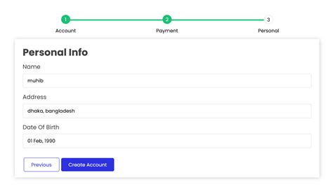Github Muhib Devreact Multi Step Form React Multi Step Form Using