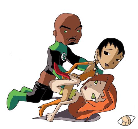 Rule 34 Dark Skinned Female Dark Skinned Male Dark Skin Dc Dcau Green