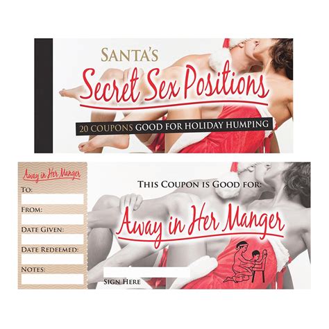 Xm015 Santas Secret Sex Position Coupons Ultra Love Products Ltd