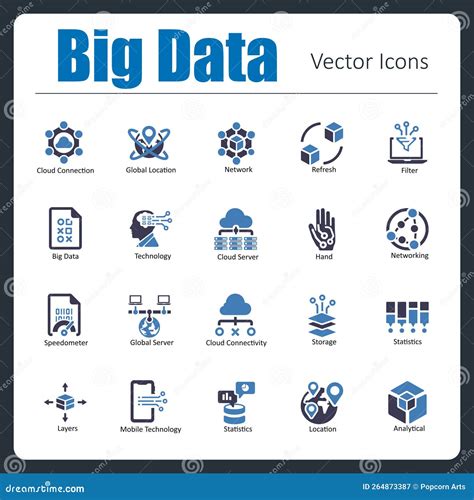 Big Data Stock Vector Illustration Of Filter Location 264873387
