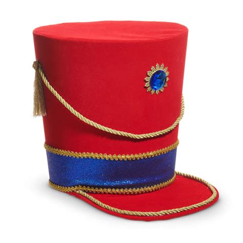 Raz 115 Or 825 Red Nutcracker Hat Christmas Tree Topper Decoration