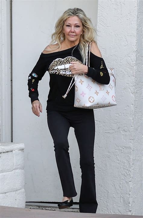 Heather Locklear 61 Seen With Swollen Face On Rare Outing In La As