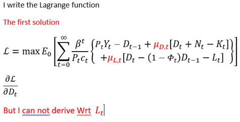 Solving Dynamic Constrained Optimization Problems Please Take Me Out Of This Doubt General