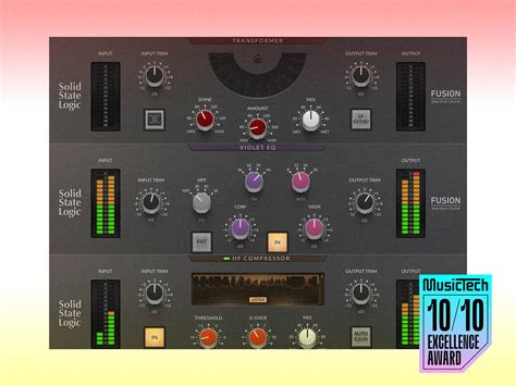 Ssl Fusion Violet Eq Hf Compressor And Transformer Review Completing
