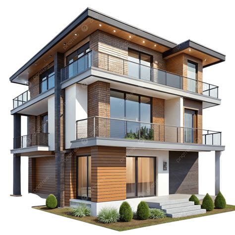주거용 디자인을 위한 세련된 듀플렉스 모던 하우스 듀플렉스 모던하우스 외딴 건축학 Png 일러스트 및 이미지 에 대한 무료 다운로드 Pngtree