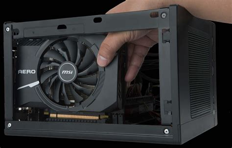 MSI GTX 1050 ti aero ITX 4 G OCV1 scheda grafica NVIDIA GeForce GTX PCI ...