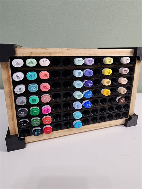 Copic Marker Storage Copic Marker Holder Copic Sketch Marker Storage Desk Organizer Marker