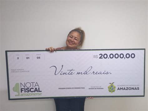Nota Fiscal Amazonense Sefaz Localiza Um Dos Ganhadores ´perdidos´do