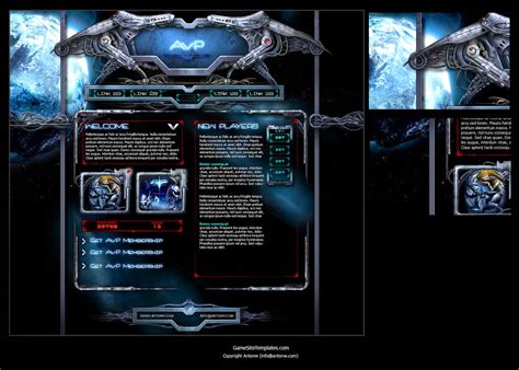 Sci Fi Interface Template By Karsten On Deviantart