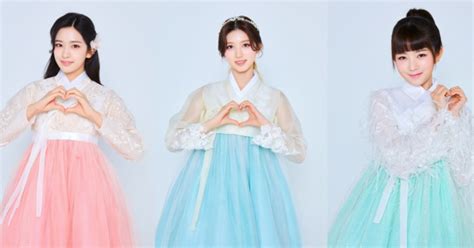 아이브 설 연휴 맞이 한복 패션 공개