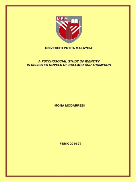 Upm Thesis With Same Theory Pdf