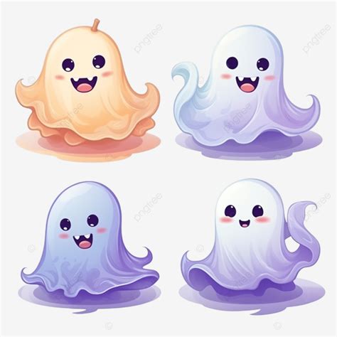 달 디자인의 할로윈 유령 만화 휴일과 무서운 테마 공포 무서운 Png 일러스트 및 이미지 에 대한 무료 다운로드 Pngtree