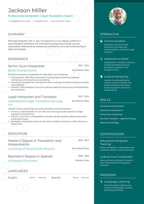 Interpreter Resume Examples Guide For