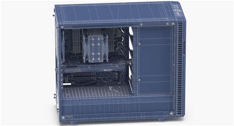 3d Fractal Computer Case Open Model Turbosquid 1429097