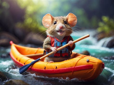 Klaus The Little Mouse Rafter By Danielbdesigns On Deviantart