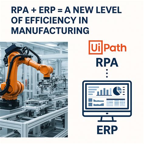 Rpa Erp A New Level Of Efficiency In Manufacturing